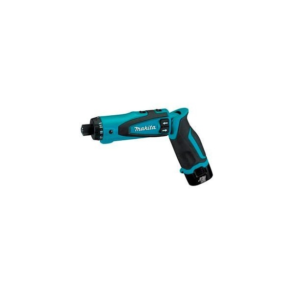 Makita Makita® DF012DSE, 7.2v Lithium-Ion Cordless 1/4" Hex Driver-Drill Kit w/ Auto-Stop Clutch ...